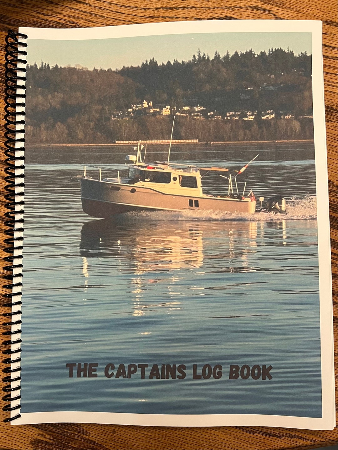 Captains Log Book for Boaters, Boat Log Book Tracks Trips, for Sailing ...