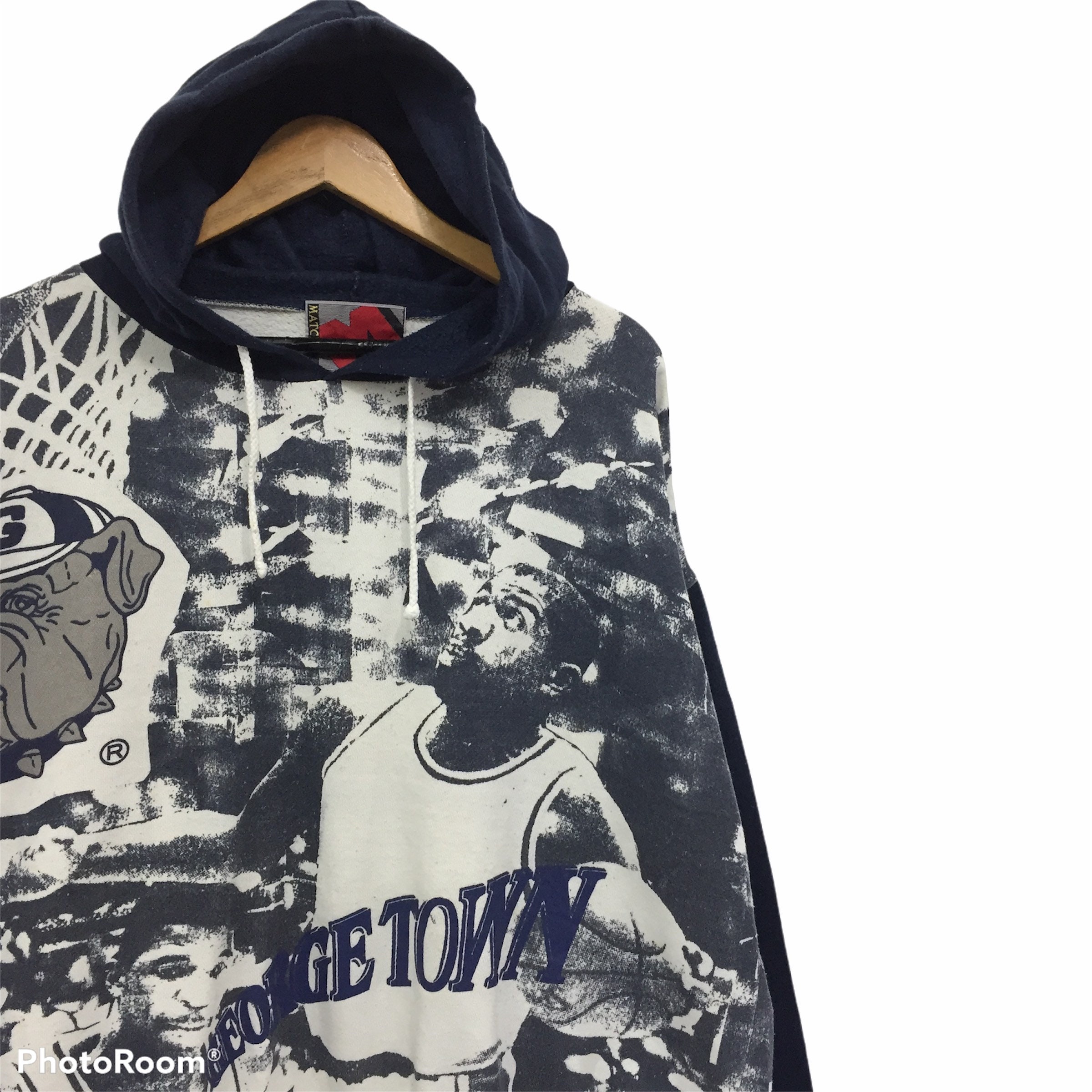 Selten Vintage Georgetown Hoyas Victor Page Patrick Ewing | Etsy