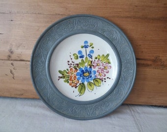 HAND PAINTED Rare Vintage Handgemalt Porcelain Plate with Signature ...