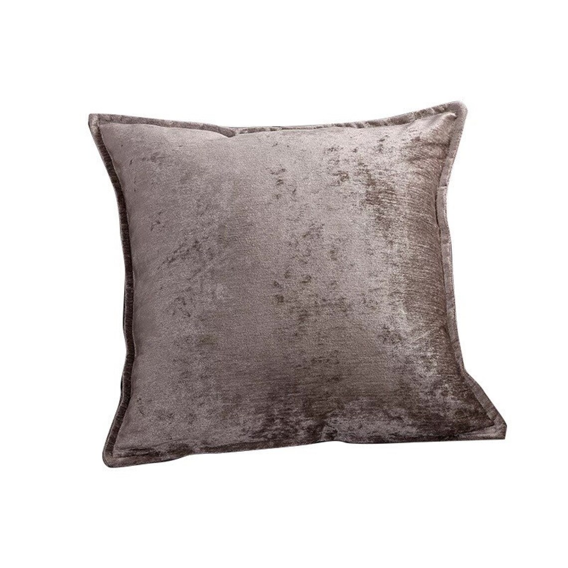 Premium 20-inch Crushed Velvet Pillow Cover - Soft & Stylish Home Decor ...