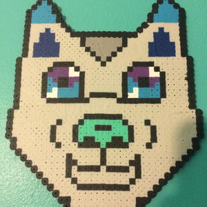 Custom Furry Perler Bead Head - Etsy