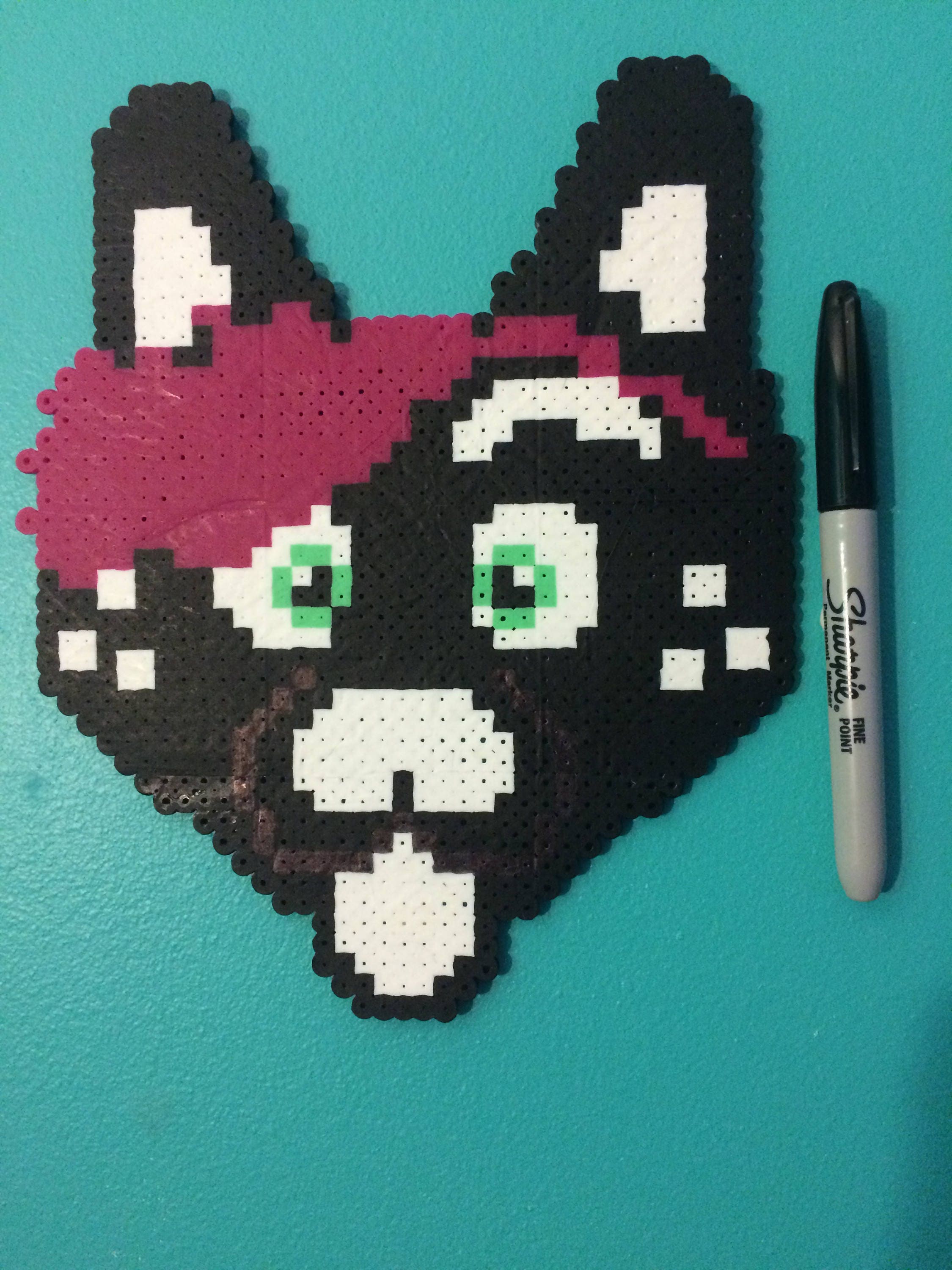 Custom Furry Perler Bead Head - Etsy