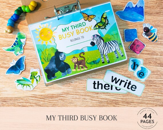 Toddler Printable Early Learning Binder Activities Montessori - Etsy