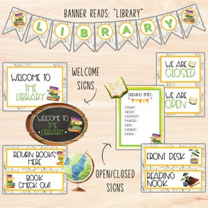 Pretend Play Library, Dramatic Play Printable, Pretend Play Set ...