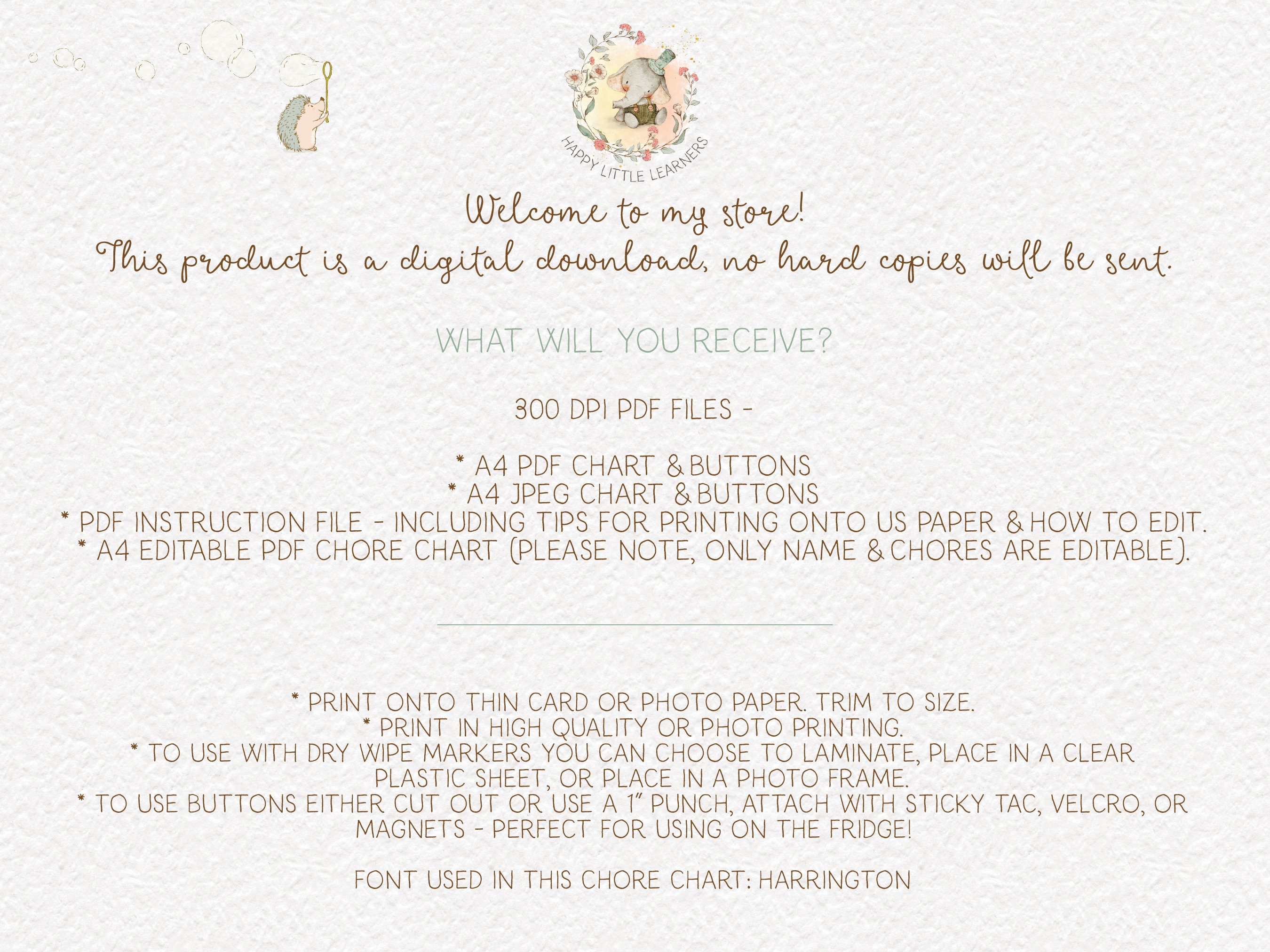 Fairy Chore Chart Toddler Reward Chart Editable Printable Behavior ...