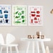 Preschool Printable Colors Posters for Classroom Wall Art, Kindergarten ...