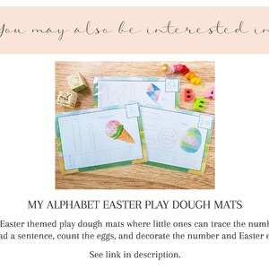 Numbers Preschool Printables Kids Playdough Activity, Kindergarten ...