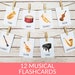 Musical Instruments Printable Flashcards, Preschool Printables ...