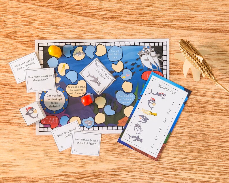 Printable Shark Unit, Shark Nature Study Pack, Learning About Sharks ...