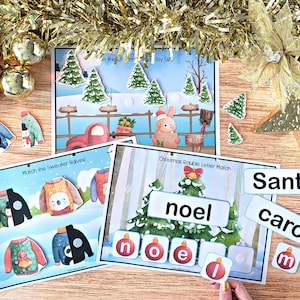 Christmas Busy Book Printable, Homeschool Xmas Busy Book for Kids ...