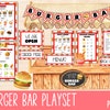 Christmas Gingerbread Bakery Dramatic Play, Printable Pretend Playset ...