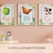 Alphabet Preschool Printable Posters, Home School ABC Flashcards ...