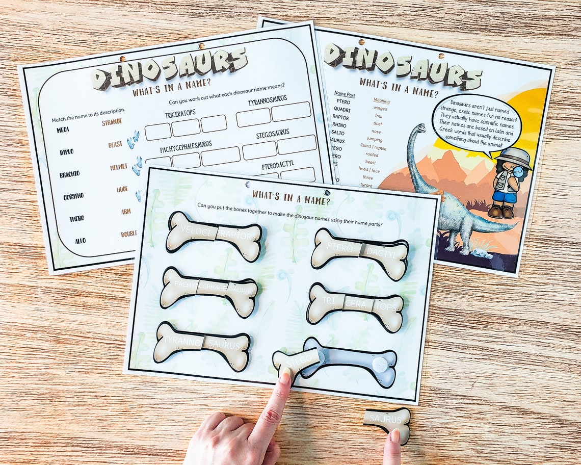 Dinosaur Busy Book Printable Toddler Dino Quiet Book - Etsy