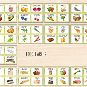 Grocery Shop Dramatic Play, Pretend Play Printable, Groceries Pretend ...