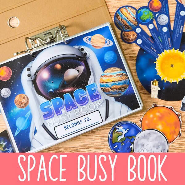 Busy Book Printable - Etsy