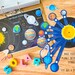 Printable Space Busy Book Activity Binder, Printable Solar System Quiet ...