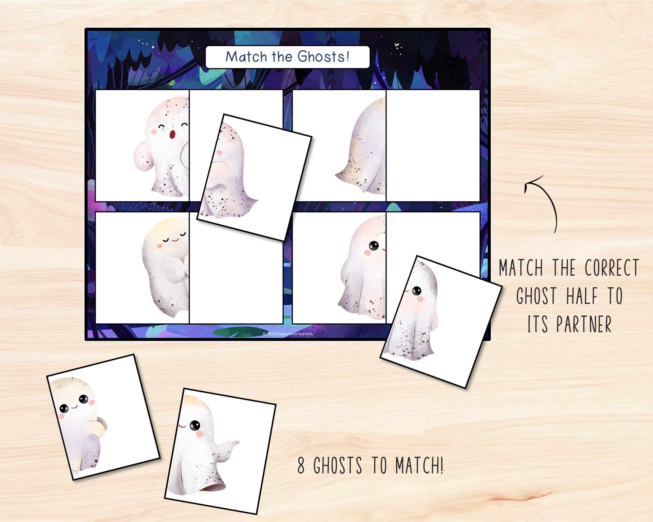 Halloween Printable Activity Bundle, Toddler Halloween Games, Fun ...