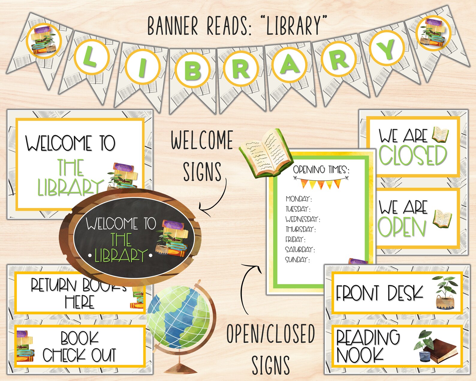 Pretend Play Library Dramatic Play Printable Pretend Play - Etsy