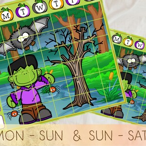 Monster Chore Chart | Toddler Reward Chart | Editable Printable ...