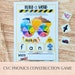 CVC Printable Reading Game, Beginning Phonics Sight Word Practice, Busy ...