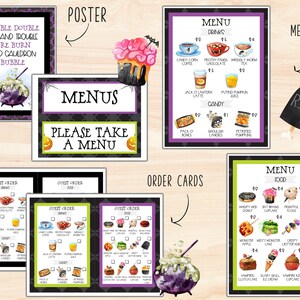 Halloween Hocus Pocus Cafe Dramatic Play, Printable Pretend Playset ...