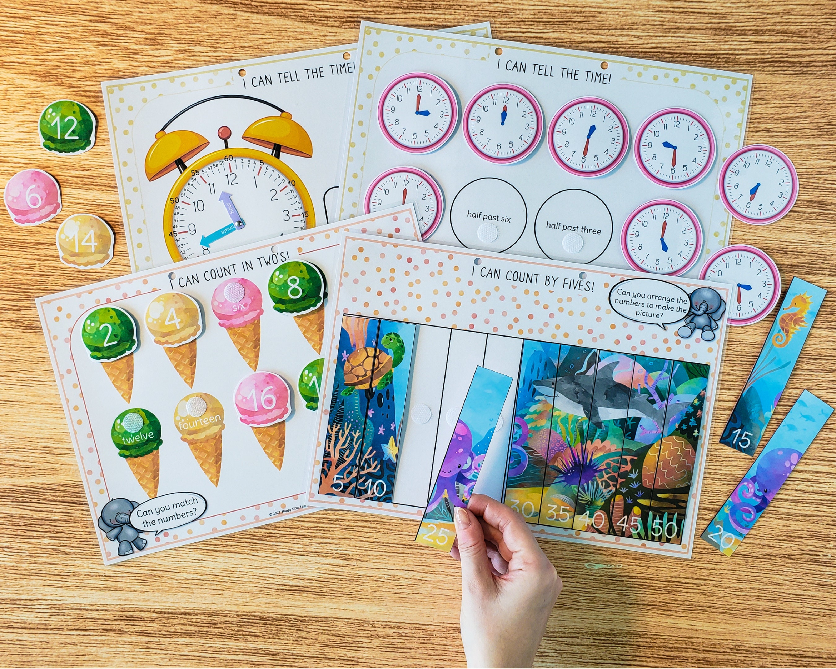 Toddler Printable Early Learning Binder Activities, Montessori ...