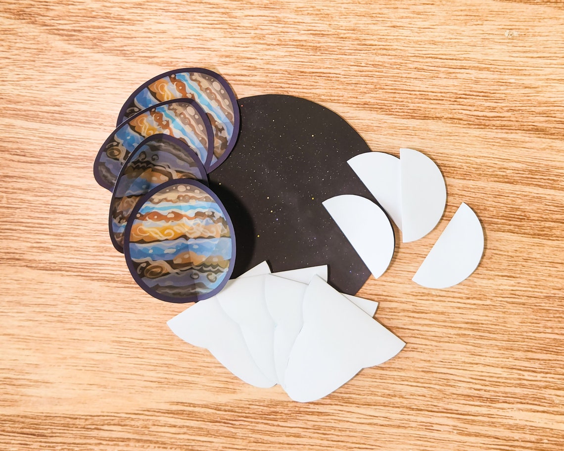 Printable DIY Solar System Planets Mobile, Toddler Space Planets ...