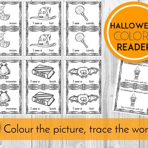 Halloween Emergent Reader, Colours Book, Colors Book, Learning Colors ...