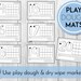 Numbers 1 - 20 Play Doh Mats, Printable Counting Numbers Worksheet ...