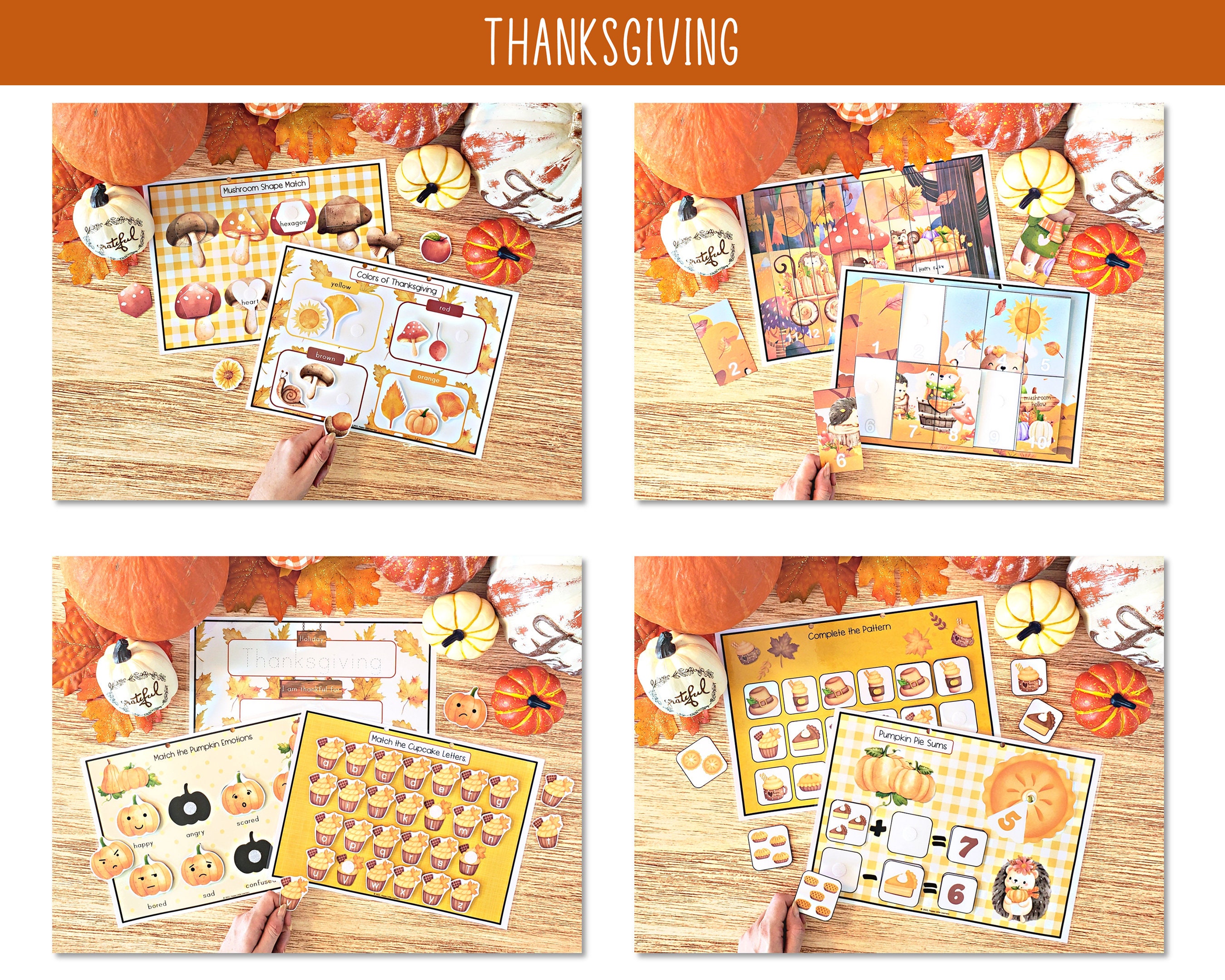 Holiday Busy Book Printables Set of 3 Homeschool Toddler Busy - Etsy