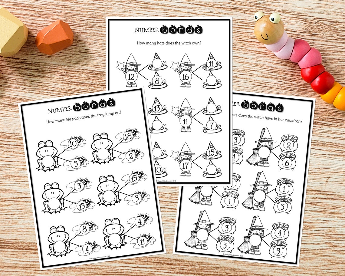 Room on the Broom Halloween Activity Pages Printable Bundle, Holiday ...