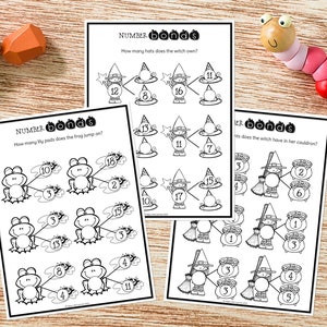 Room on the Broom Halloween Activity Pages Printable Bundle, Holiday ...