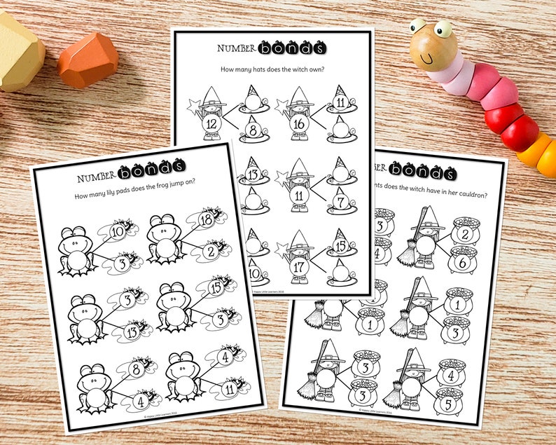 Room on the Broom Halloween Activity Pages Printable Bundle, Holiday ...