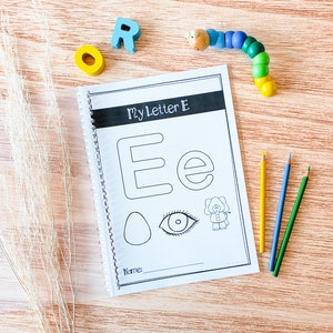 Preschool Printables Alphabet Worksheets, Kindergarten ABC Learning ...