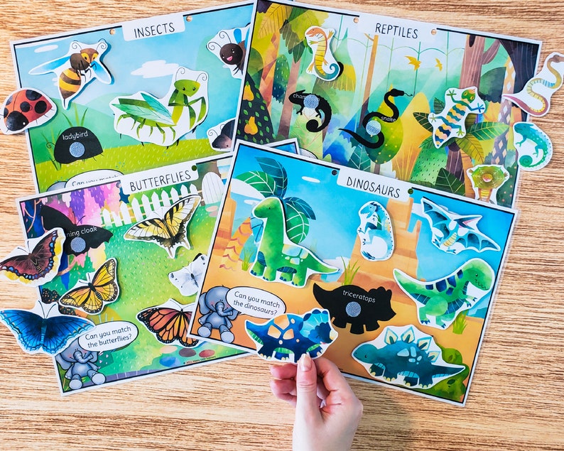 Toddler Printable Early Learning Binder Activities, Montessori ...