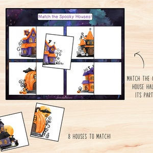 Halloween Printable Activity Bundle, Toddler Halloween Games, Fun ...
