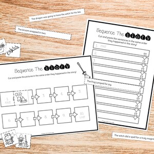 Room on the Broom Halloween Activity Pages Printable Bundle, Holiday ...