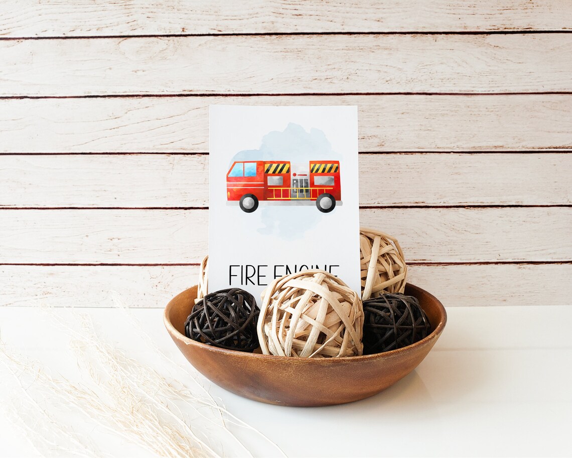 Transport Alphabet Flashcards Preschool Printables Montessori - Etsy
