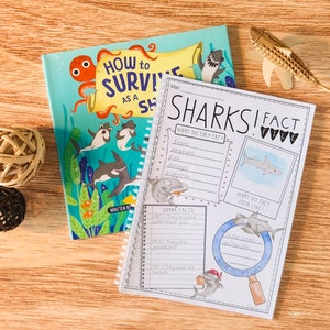 Printable Shark Unit, Shark Nature Study Pack, Learning About Sharks ...