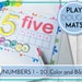 Numbers 1 - 20 Play Doh Mats, Printable Counting Numbers Worksheet ...