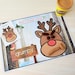Christmas Rudolph Emotions Toddler Matching Activity, Prek Kids Fun ...