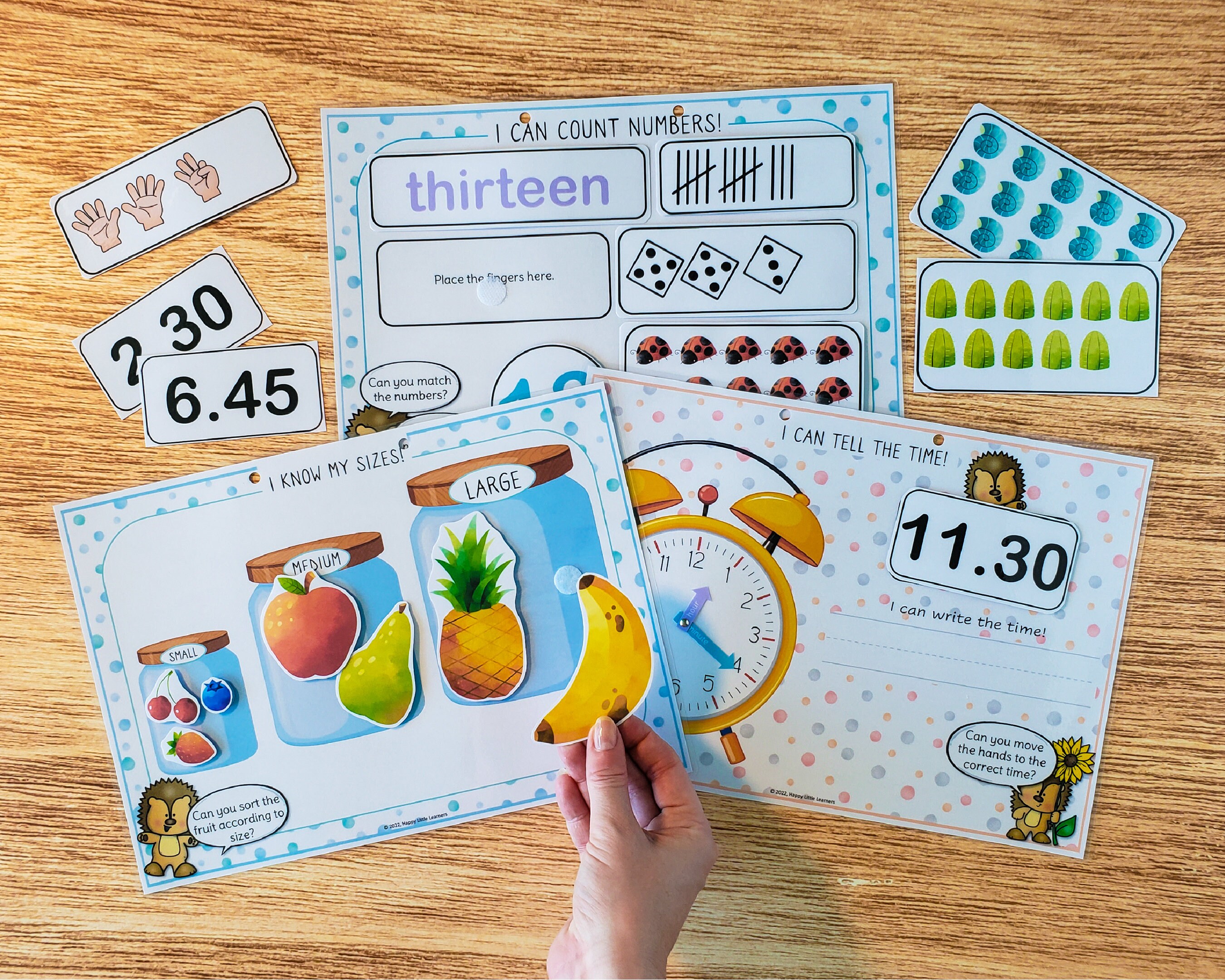 Toddler Activity Binder, Preschool Busy Book, Homeschool Learning ...