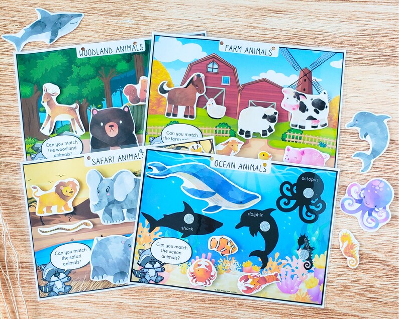 Toddler Busy Book Printable Montessori Busy Book Quiet Baby - Etsy