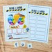 CVC Printable Reading Game, Beginning Phonics Sight Word Practice, Busy ...