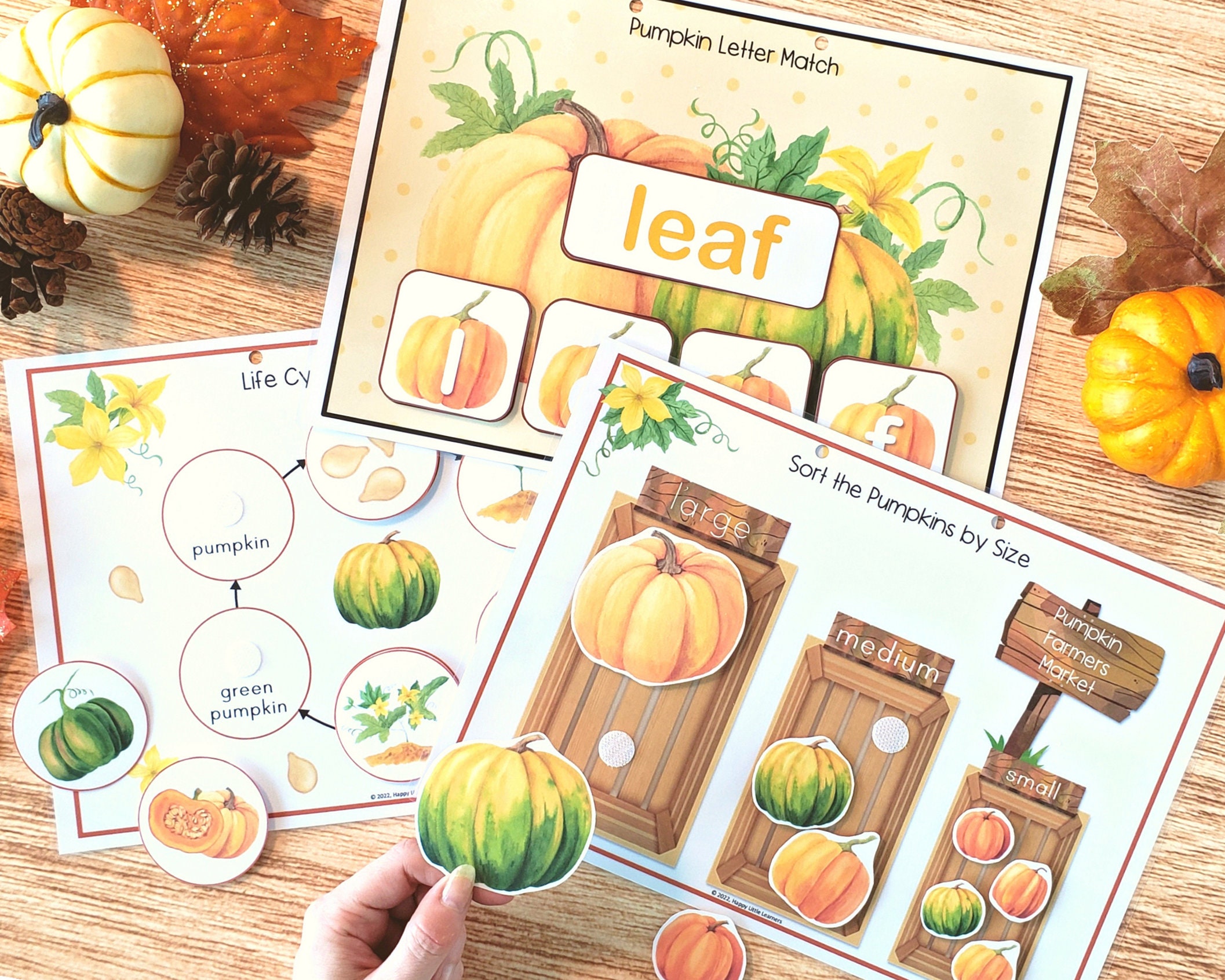 Fall Busy Book Printable Kids Homeschool Busy Book Toddler - Etsy