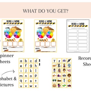 CVC Printable Reading Game, Beginning Phonics Sight Word Practice, Busy ...