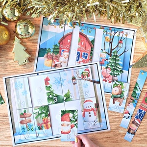 Christmas Busy Book Printable, Homeschool Xmas Busy Book for Kids ...