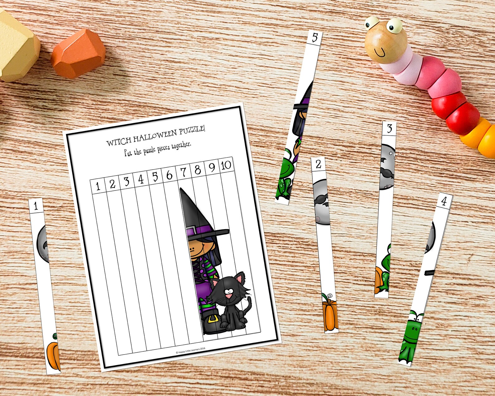Halloween Activity Pages Printable Bundle, Holiday Preschool Prek ...