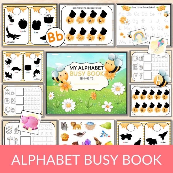 Abc Quiet Book - Etsy