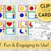 Teaching and Learning Activities. Shapes With Picture Match Clip Cards ...